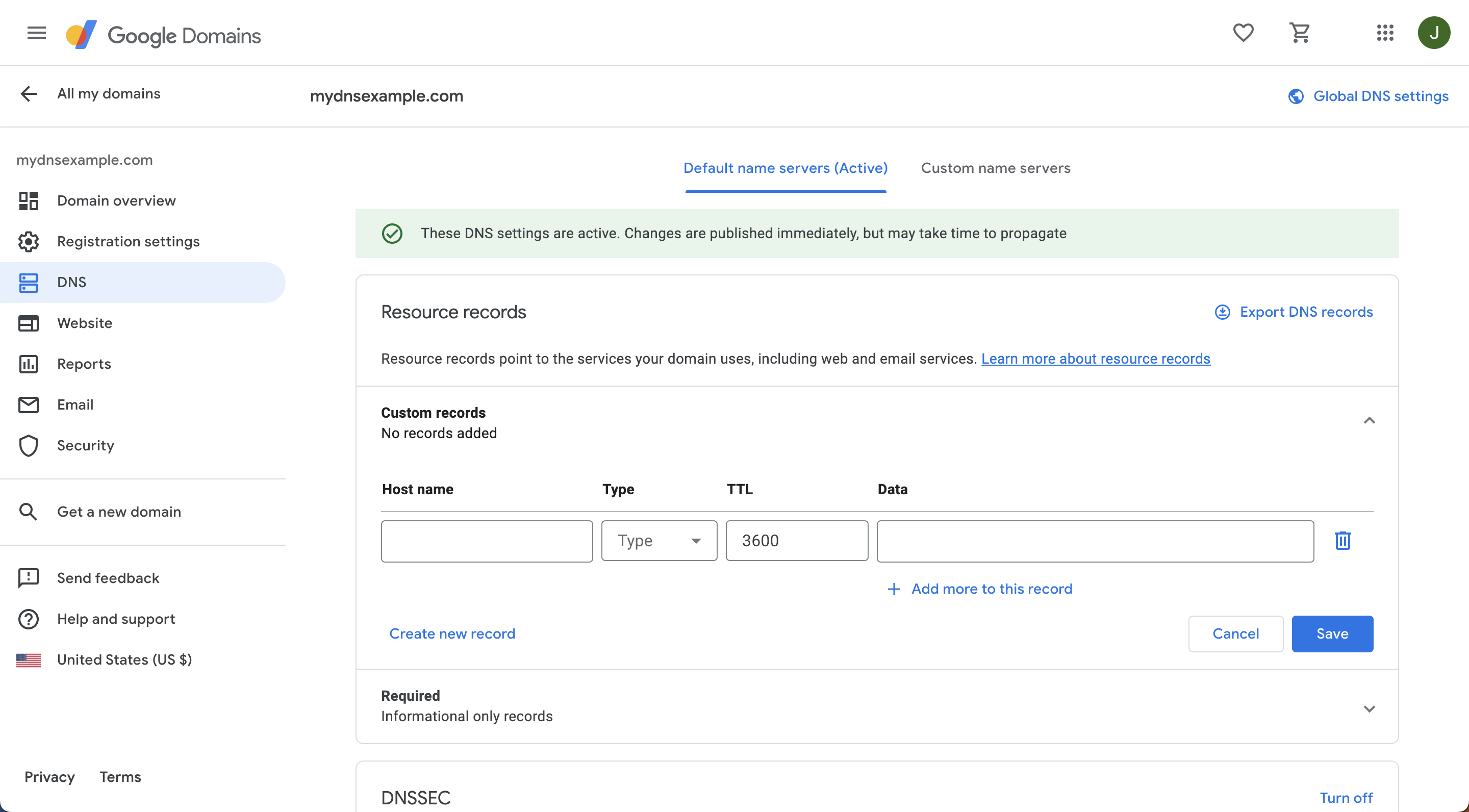 Google Domains DNS Setup Guide – Mailgun Help Center