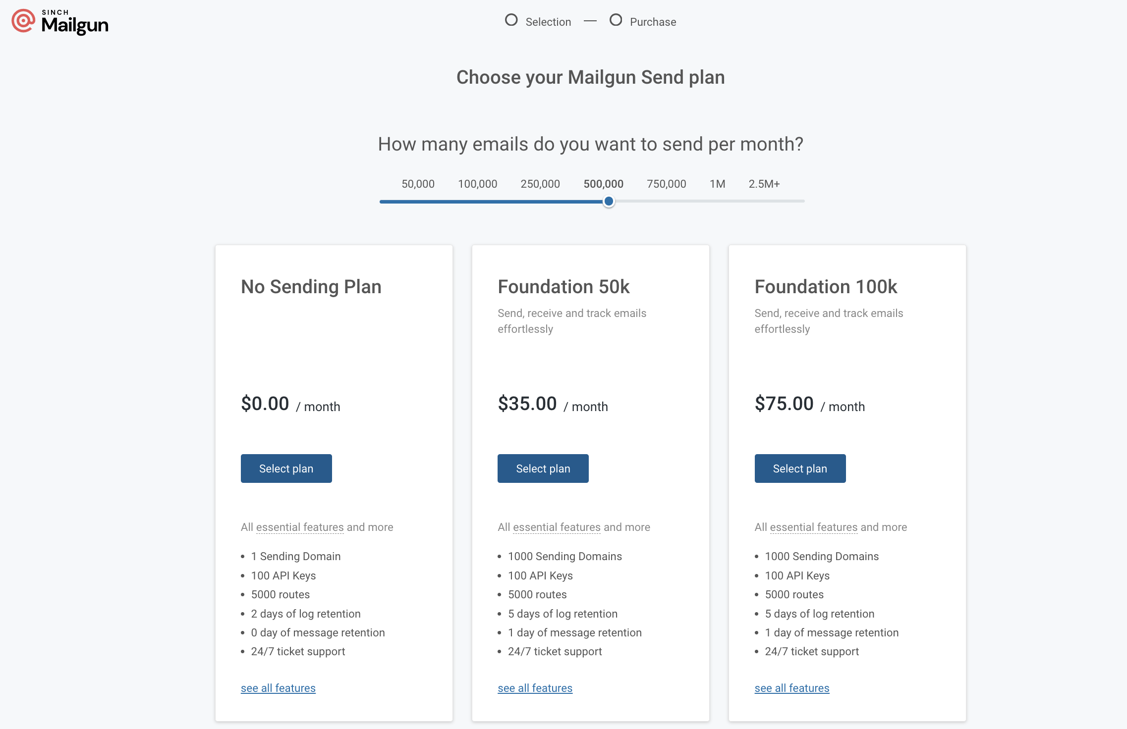 How can I downgrade my account? – Mailgun Help Center